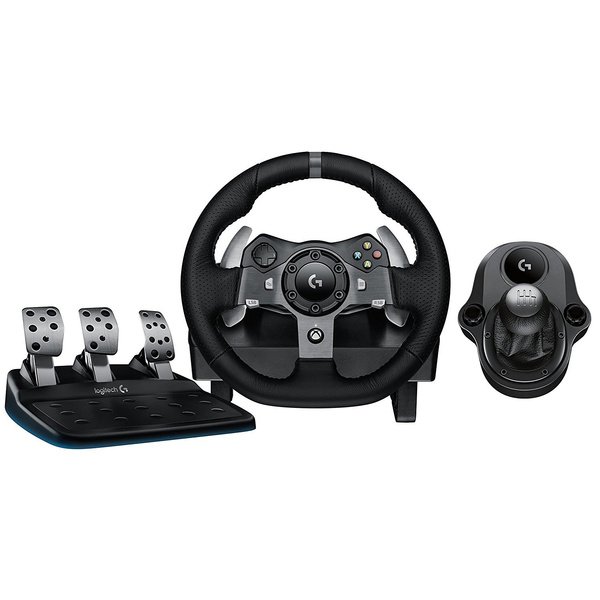 Logitech G920 Racing Wheel with Responsive Pedals for Xbox One ...